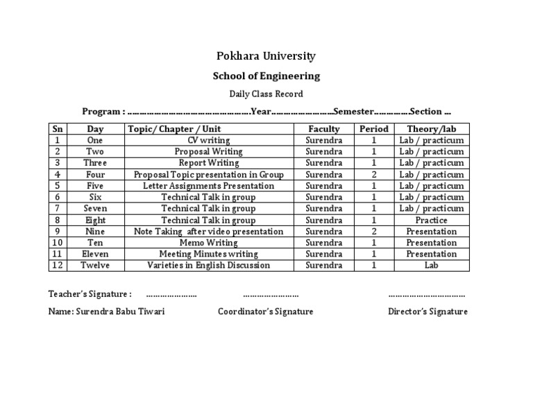 Peractical Lab Log Sheet | PDF