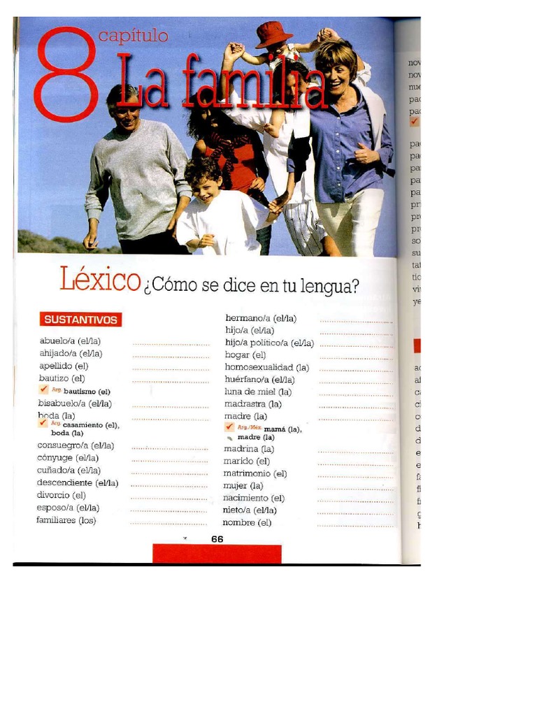 Capítulo 8 La Familia | PDF
