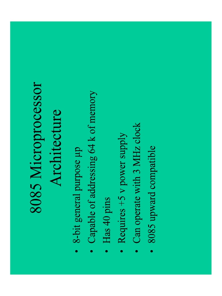 Microprocessor Unit 2 Part 1 | PDF | Computer Hardware | Computing