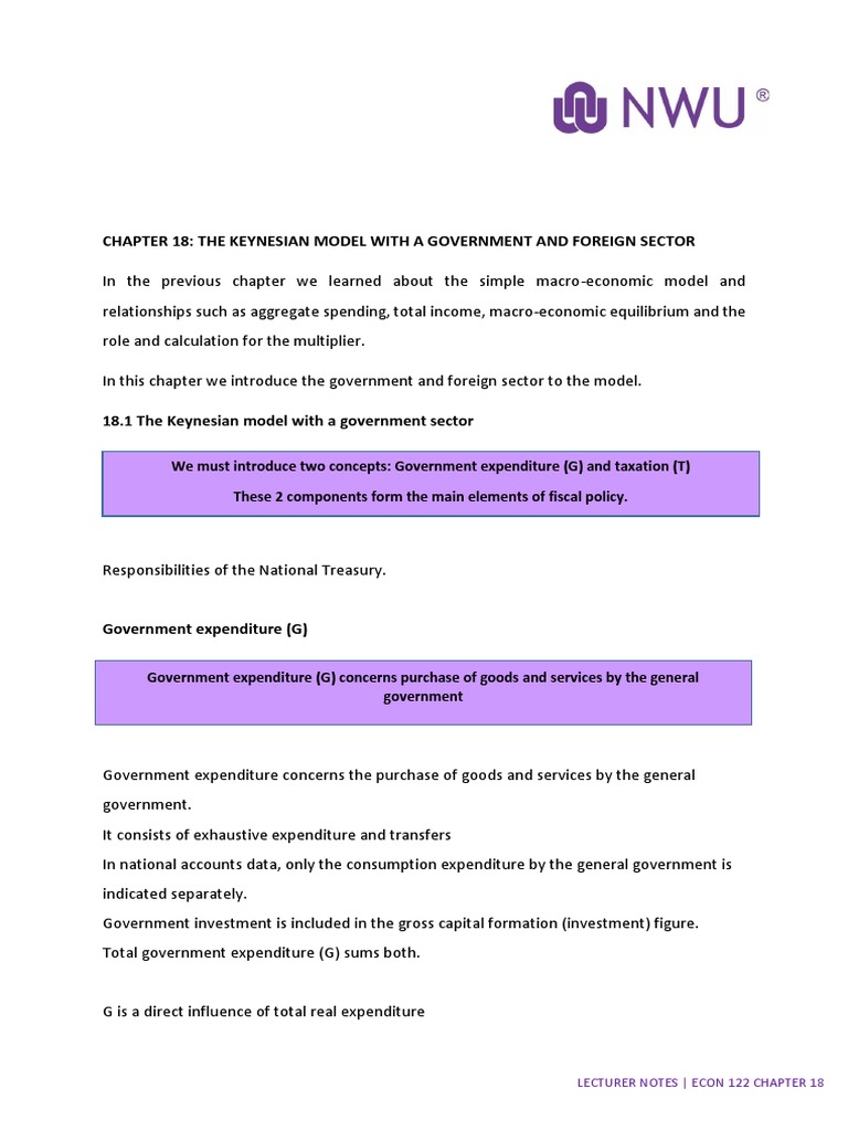 Chapter 18 - Notes - English | PDF