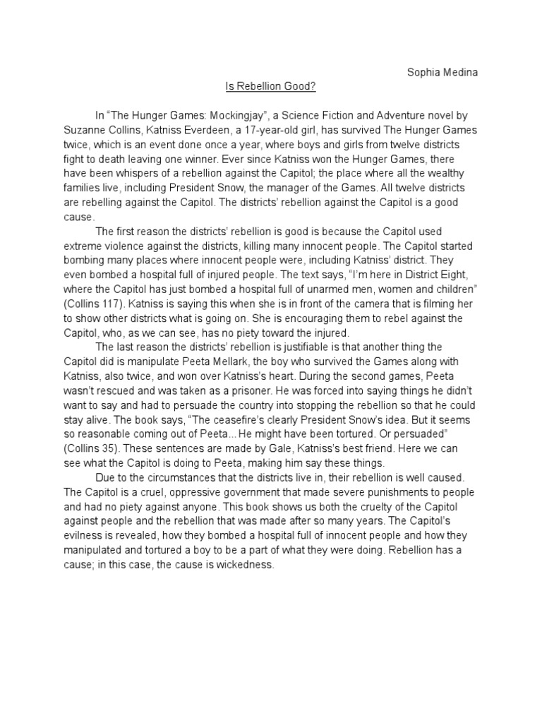 The Hunger Games_ Mockingjay (1) | PDF | The Hunger Games