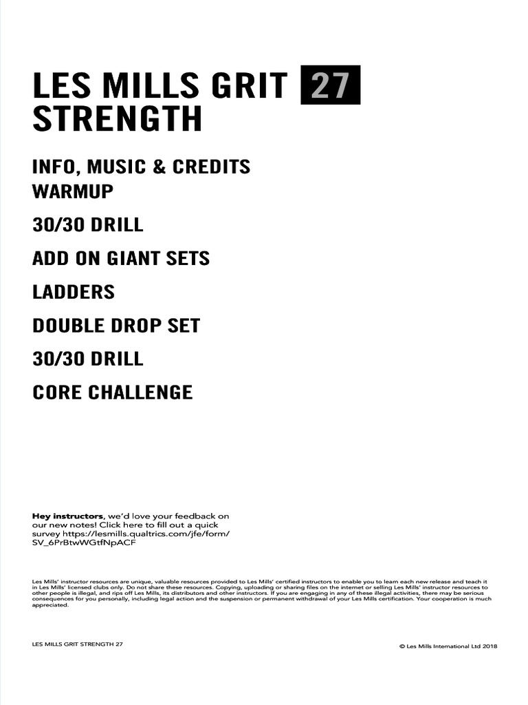Grit Strength 27 | PDF
