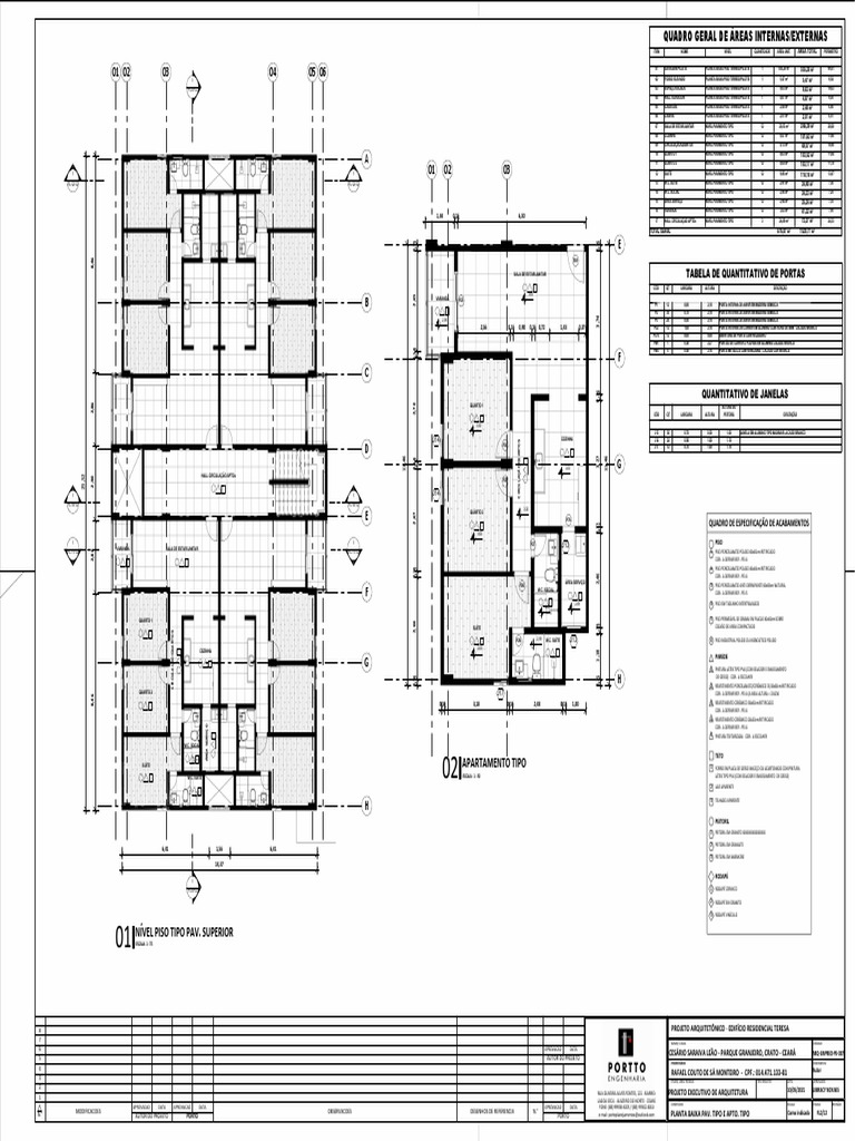 FL2-12 - Planta Baixa Pav - Tipo e Apto - Tipo | PDF | Artes decorativas