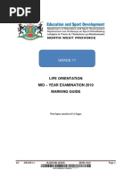 Grade 11 Life Orientation Revision Notes | PDF | Goal