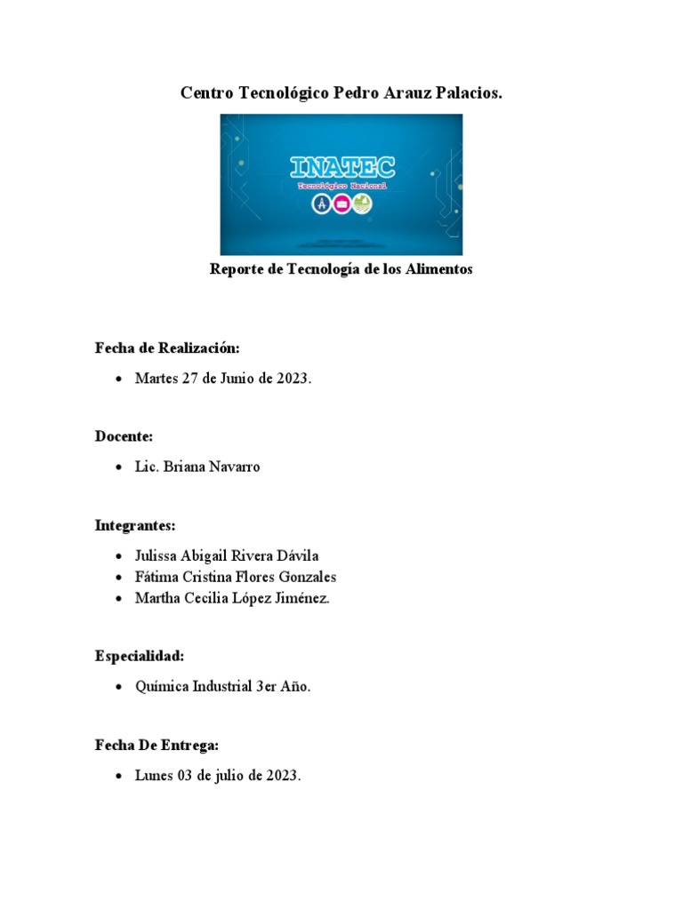 Presentacion Inatec | PDF