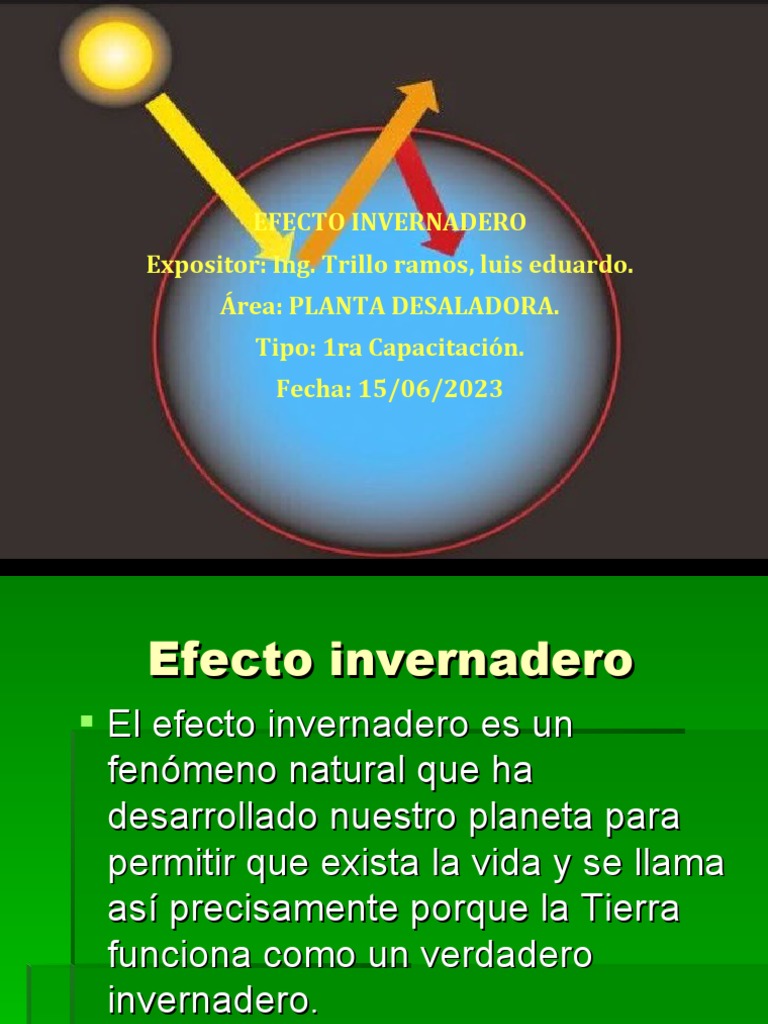 Efecto Invernadero Pdf Gases De Efecto Invernadero Tierra