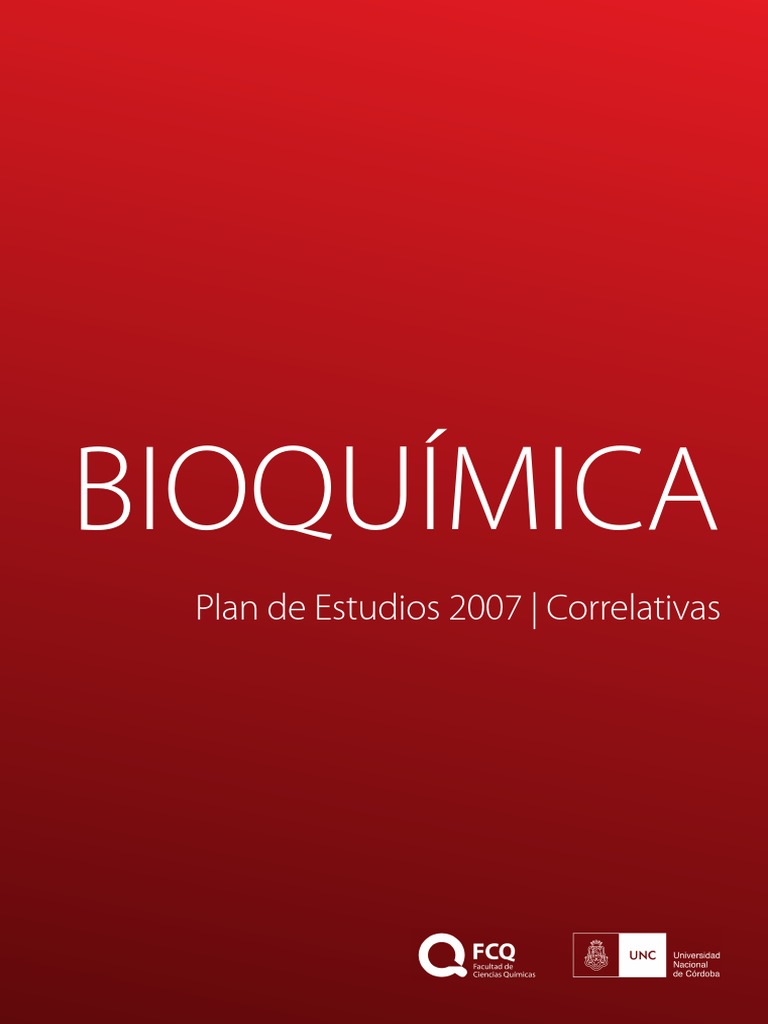Cartilla Bioquimica FCQ UNC | PDF | Biología Molecular | Biología