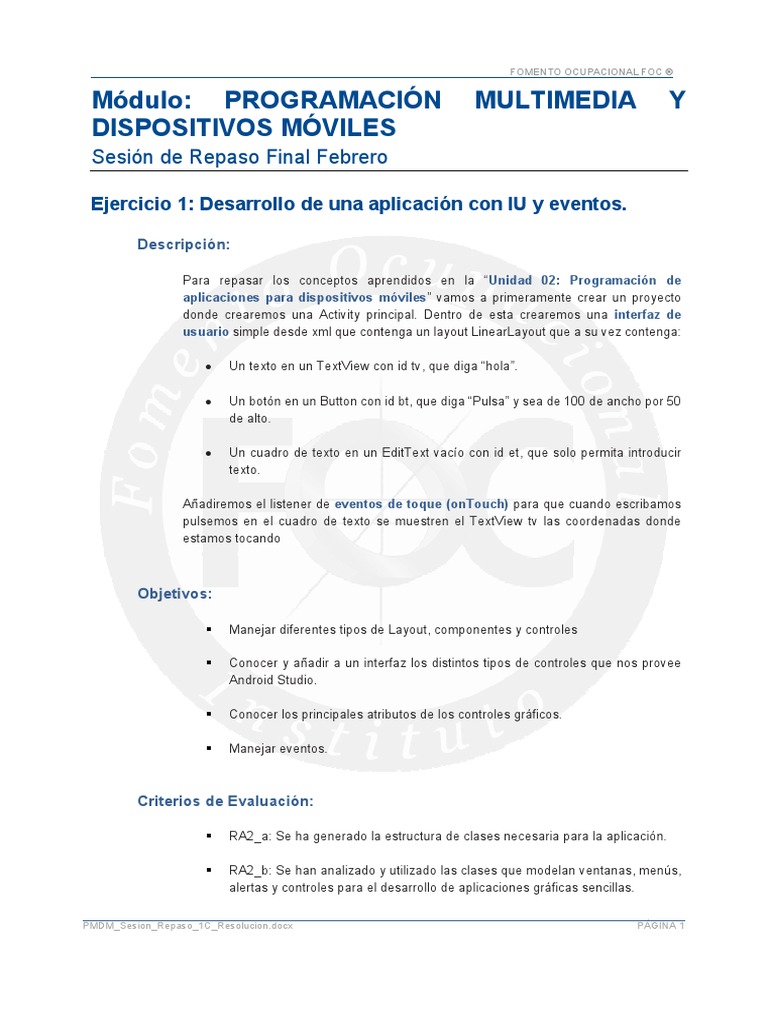 PMDM Sesion Repaso 1C Resolucion | PDF | Multimedia | Ventana (informática)