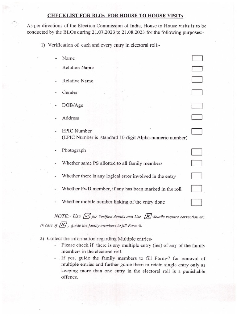 Ssr-2024 Format h2h Verification by Blos-15.07.2023 | PDF