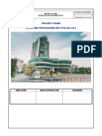 EoT Claim Template For Contractors | PDF | Business