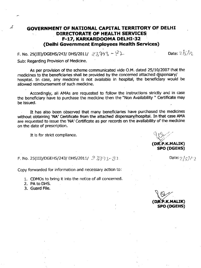 Back Date NA Certificate | PDF
