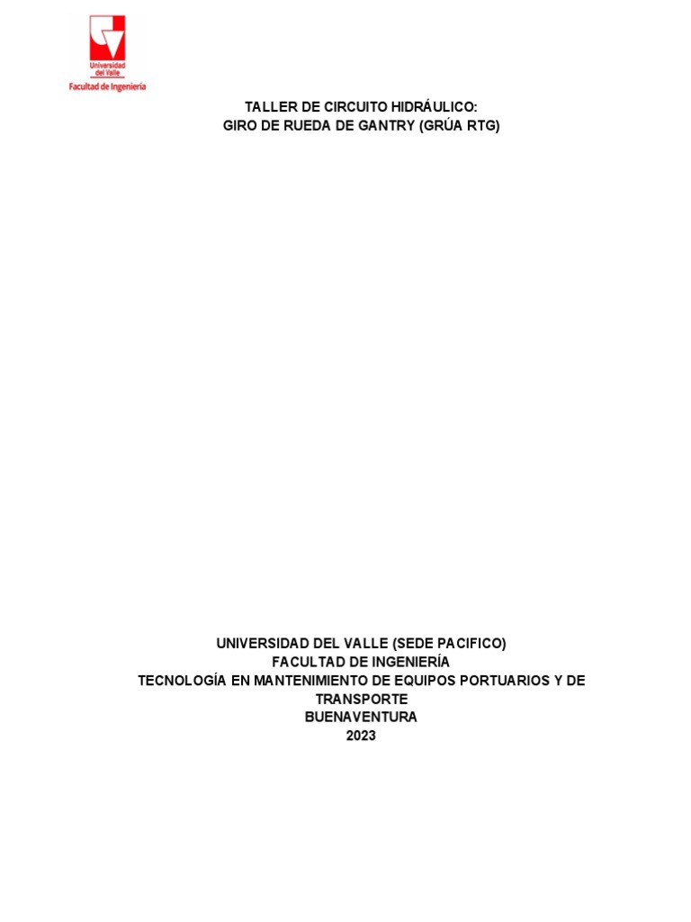 Circuito Giro de Rueda RTG | PDF | Máquinas | Bienes manufacturados
