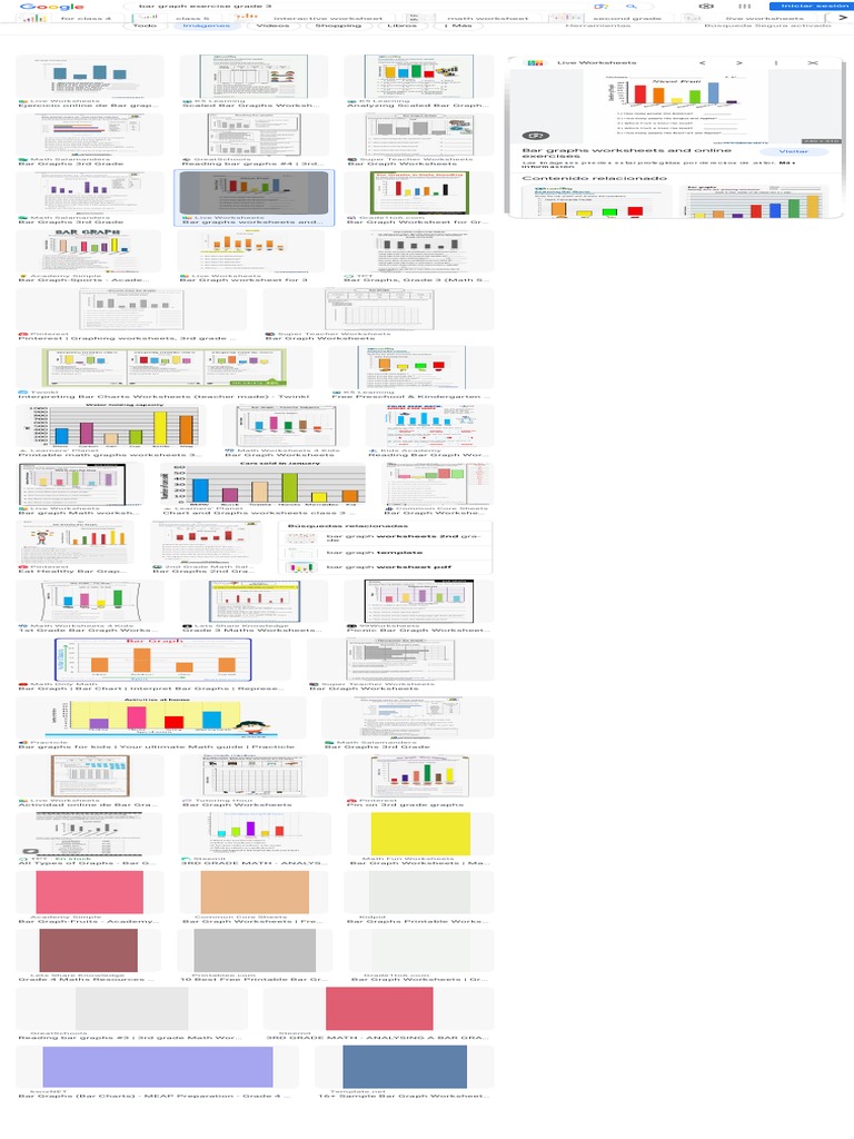 Grade 3 Bar Graph Worksheets Guide | PDF | Learning