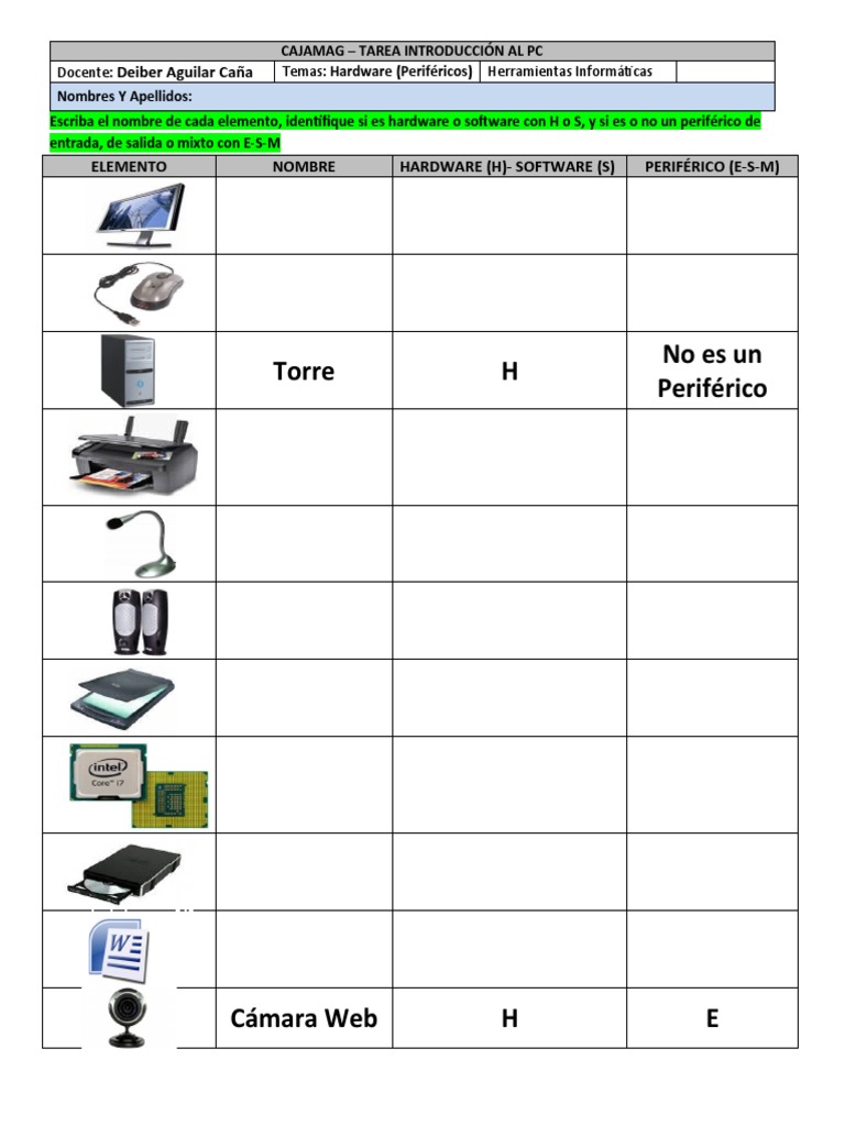 Tarea Introduccion Al PC 1 | PDF