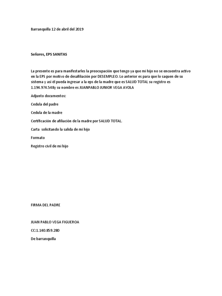 Barranquilla 12 de Abril Del 2019 | PDF