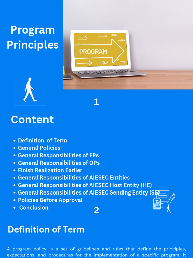 Aiesec Program Principles | Download Free PDF | Policy | Regulatory ...