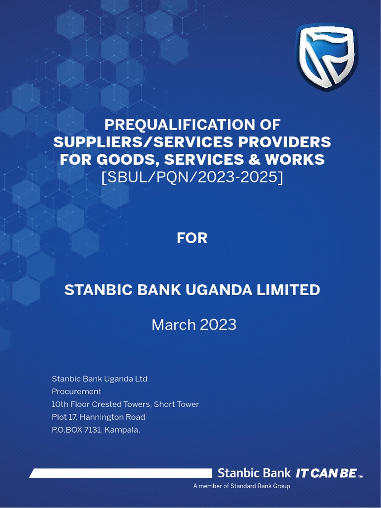 Prequalification Document | PDF