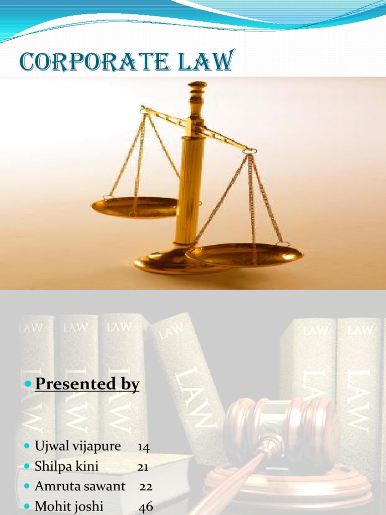 Corporate Law Ppt | Piercing The Corporate Veil | Companies