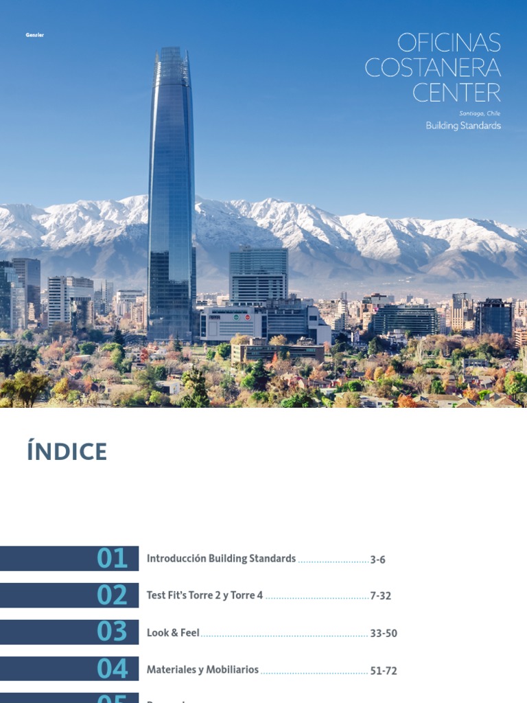 Oficinas Costanera Center-Building Standards | PDF | Economias