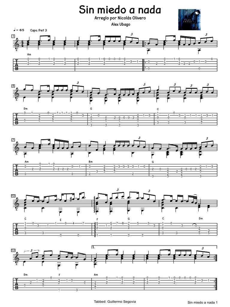 Sin Miedo A Nada | PDF | Cordófonos