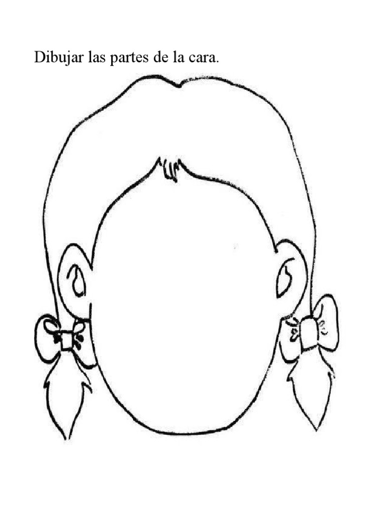 Dibujar Partes de La Cara | PDF