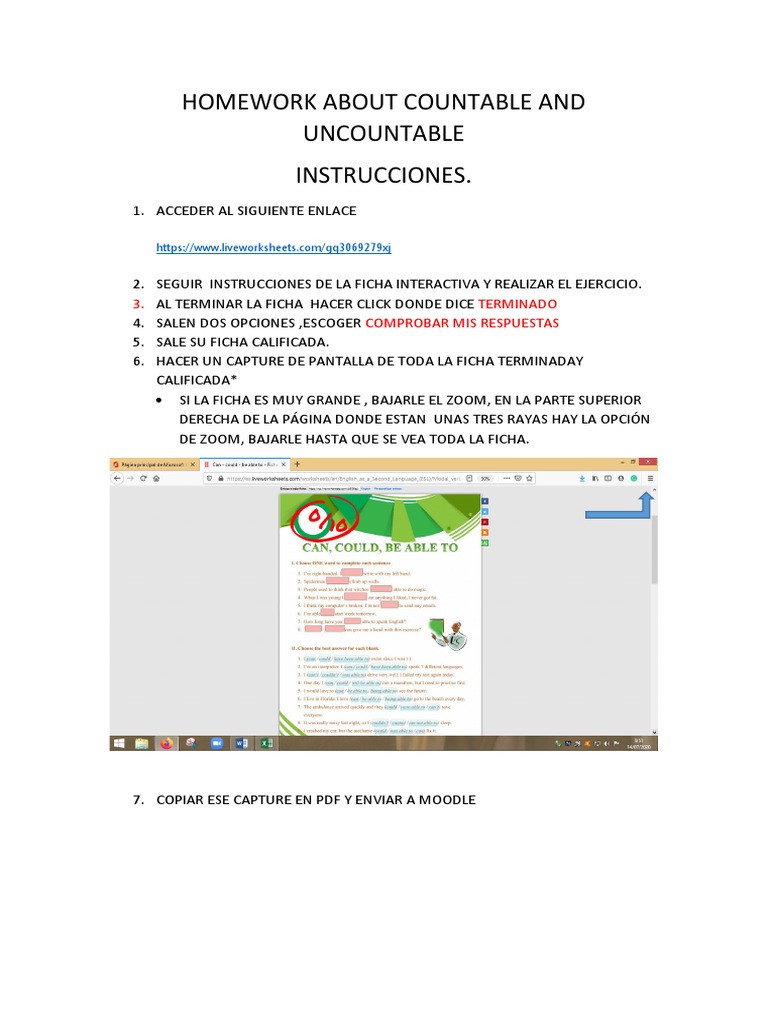 Homework About Countable and Uncountable | PDF