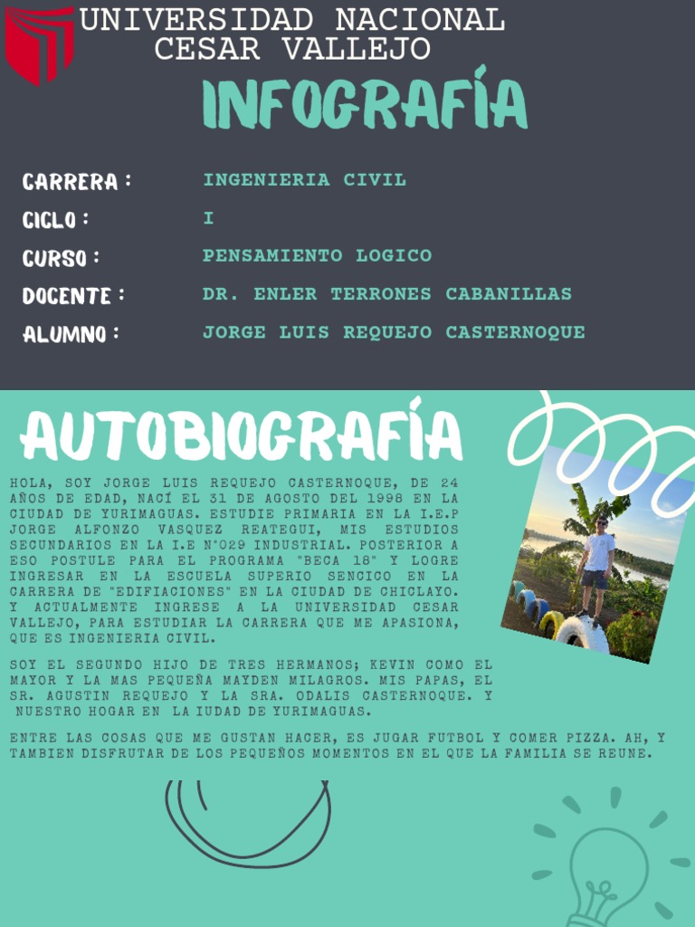 Autobiografía de Jorge Requejo | PDF