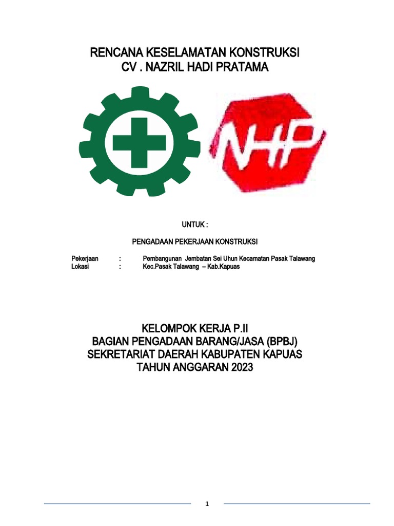 Dokumen RKK Sei Uhun | PDF