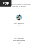 LP DSS Dengue Shock Syndrome Ruang Icu | PDF