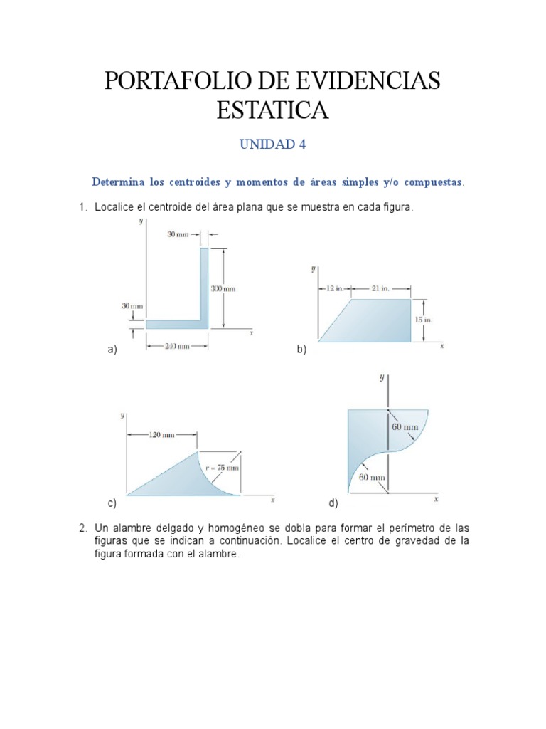 ACTIVIDAD INTEGRADORA 4 ESTATICA | PDF