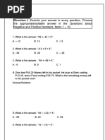 General Mental Ability Test Questions With Answers | PDF | Science ...