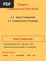 Solving and Writing Ionic Formulas | PDF | Ion | Chloride