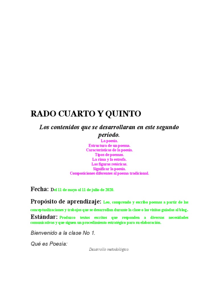 La Poesia | PDF | Poesía | Metro (poesía)