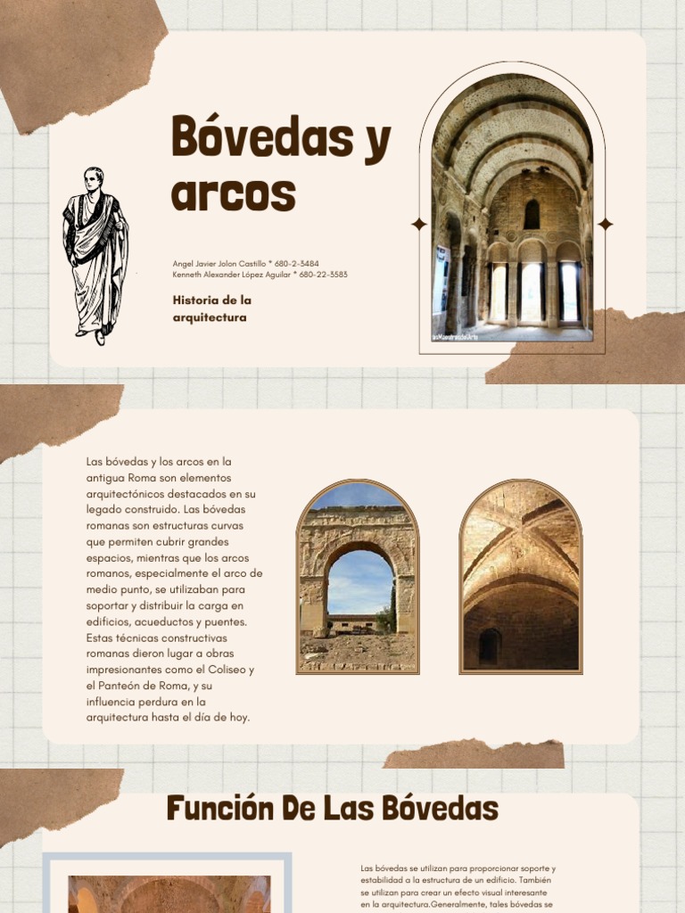 La boveda y el arco | PDF | Bóveda (Arquitectura) | Ingeniero civil