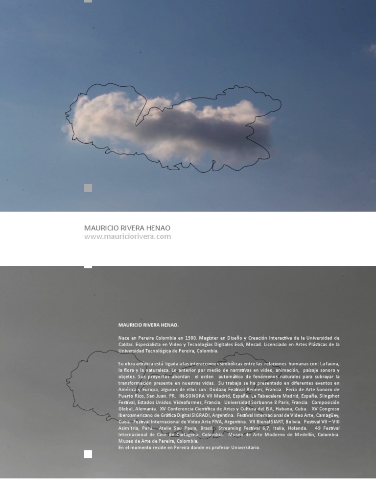 Mauricio Rivera Henao | PDF | Colombia | Arte de performance