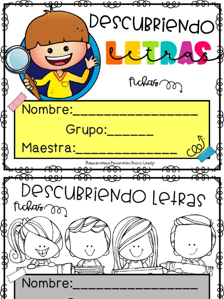 Cuadernillo Plan Letras Dulce Candy 3 Grado | PDF