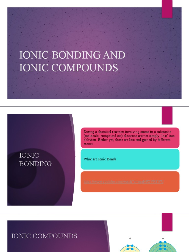 Ionic Bonding and Structure | PDF | Ion | Ionic Bonding