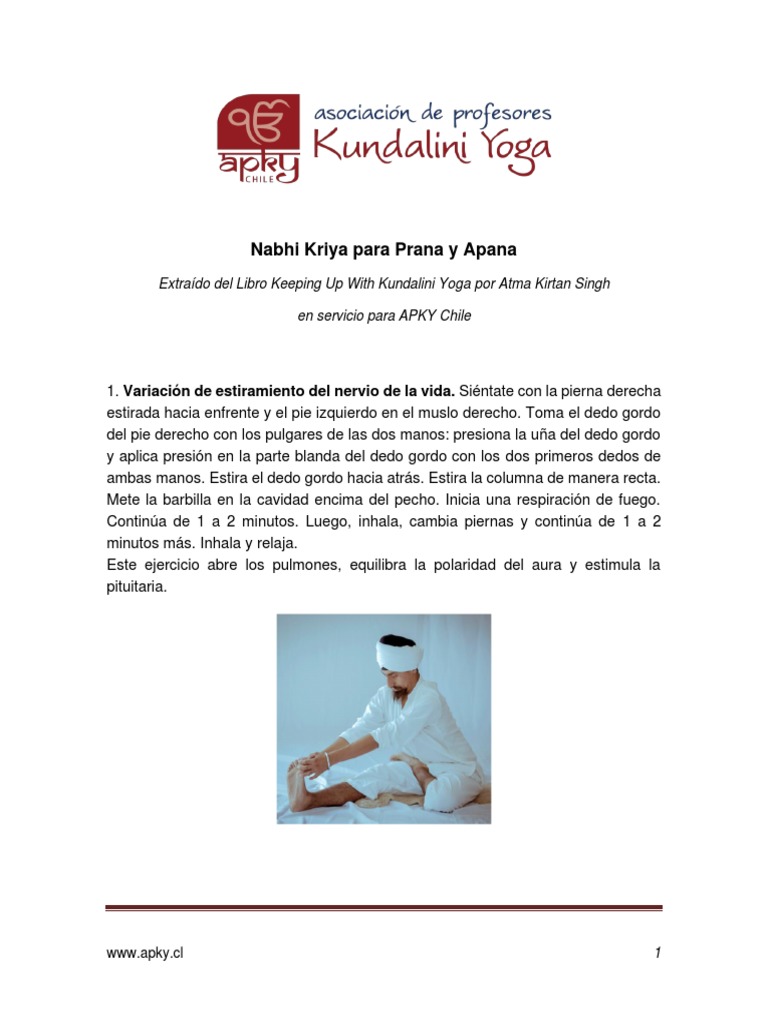 Nabhi Kriya para Prana y Apana | PDF | Respiración