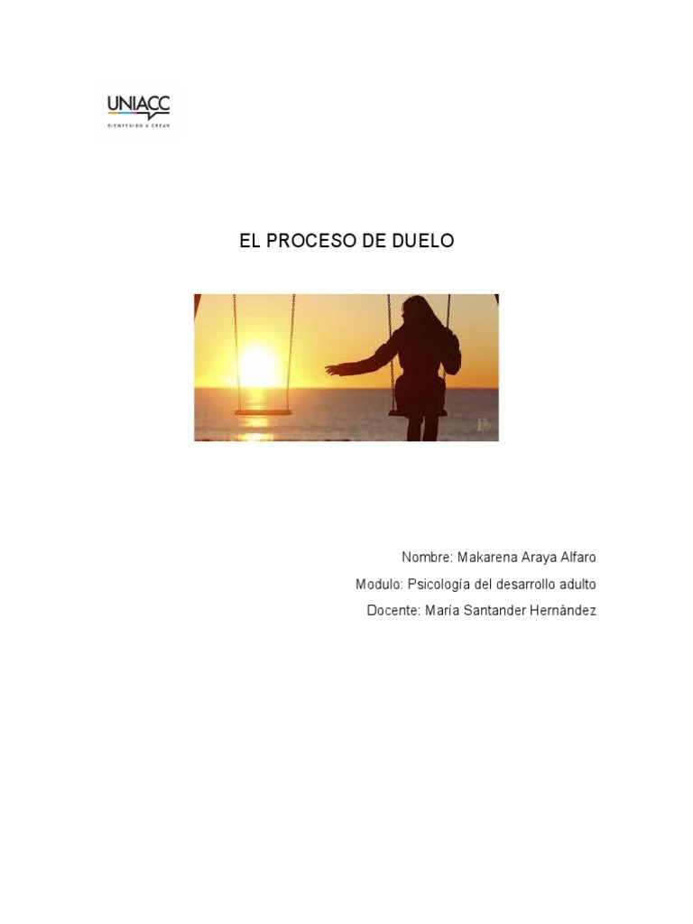 Etapas y dimensiones del duelo emocional | PDF | Dolor | Ira