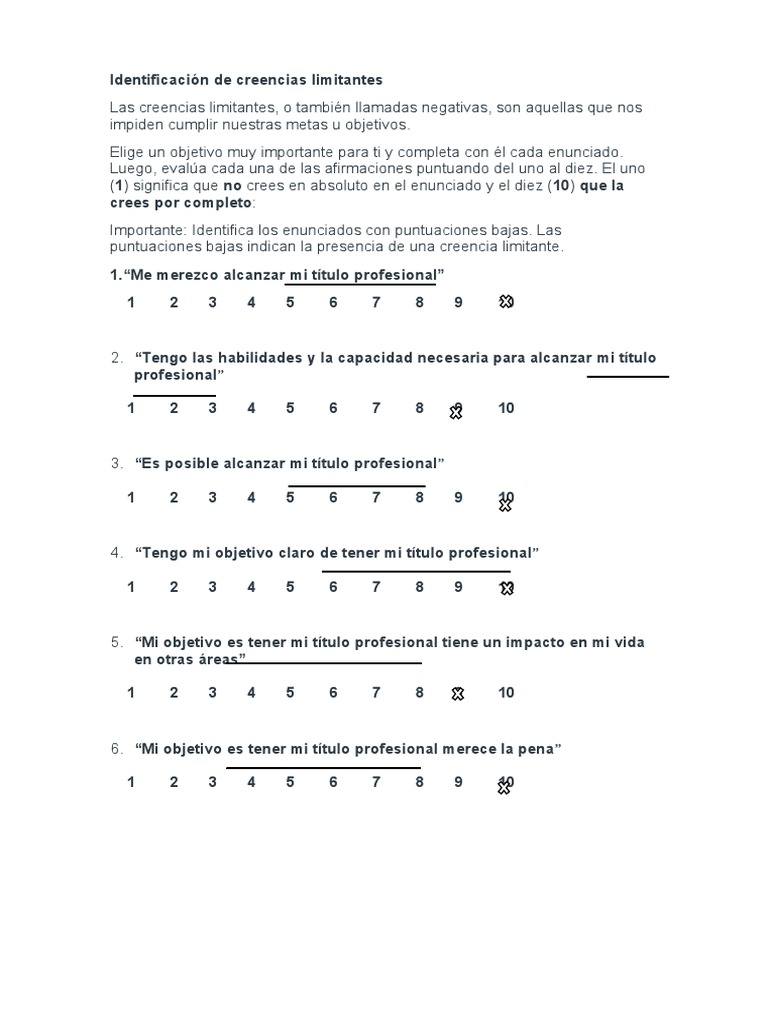 Ivu Identificaciondecreenciaslimitantes | PDF