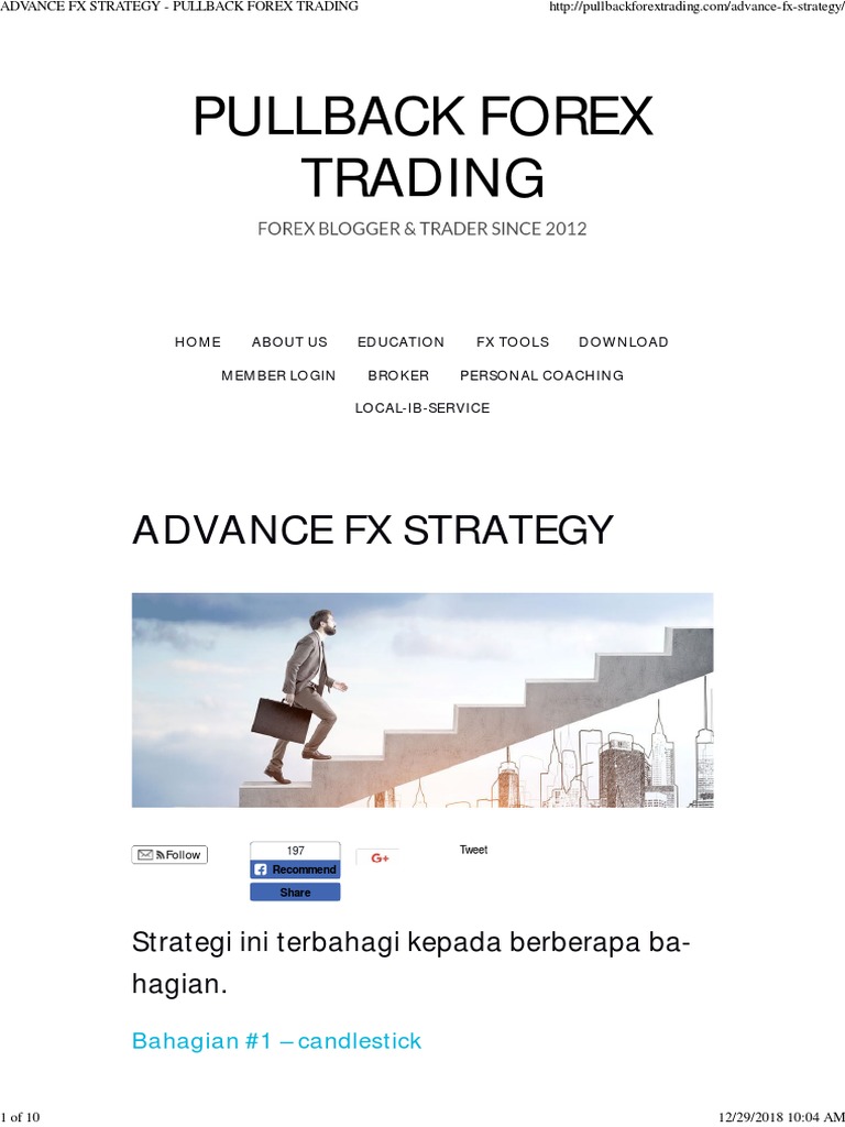 Advance FX Strategy - Pullback Forex Trading | PDF