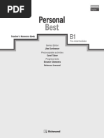 Personal Best B1 Student's | PDF