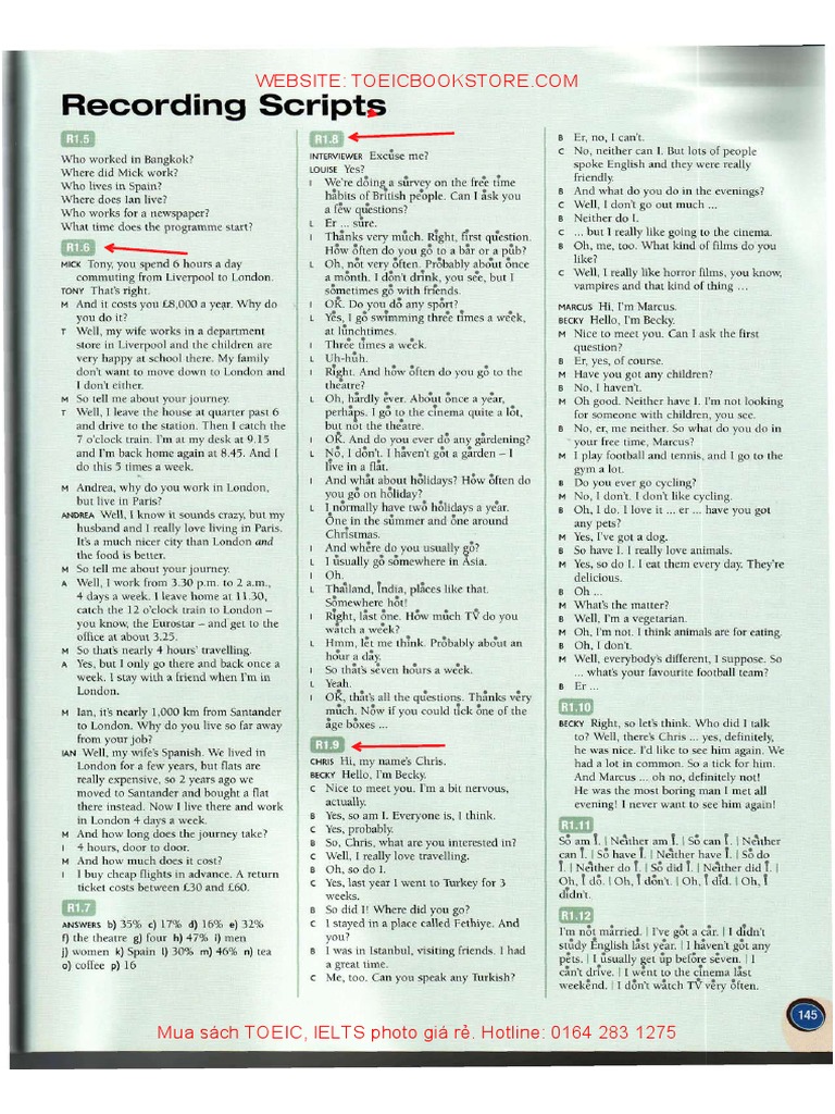 Speaking (Pre Intermediate) | PDF