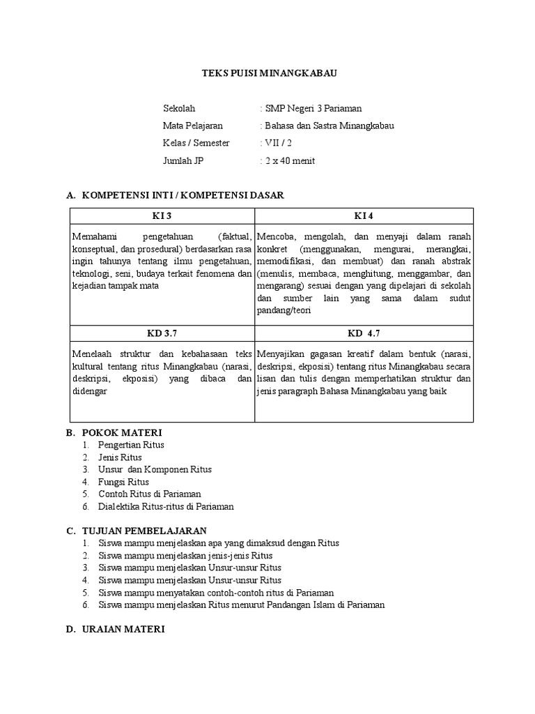 Ritus dalam Budaya Minangkabau | PDF | Sejarah | Agama & Spiritualitas