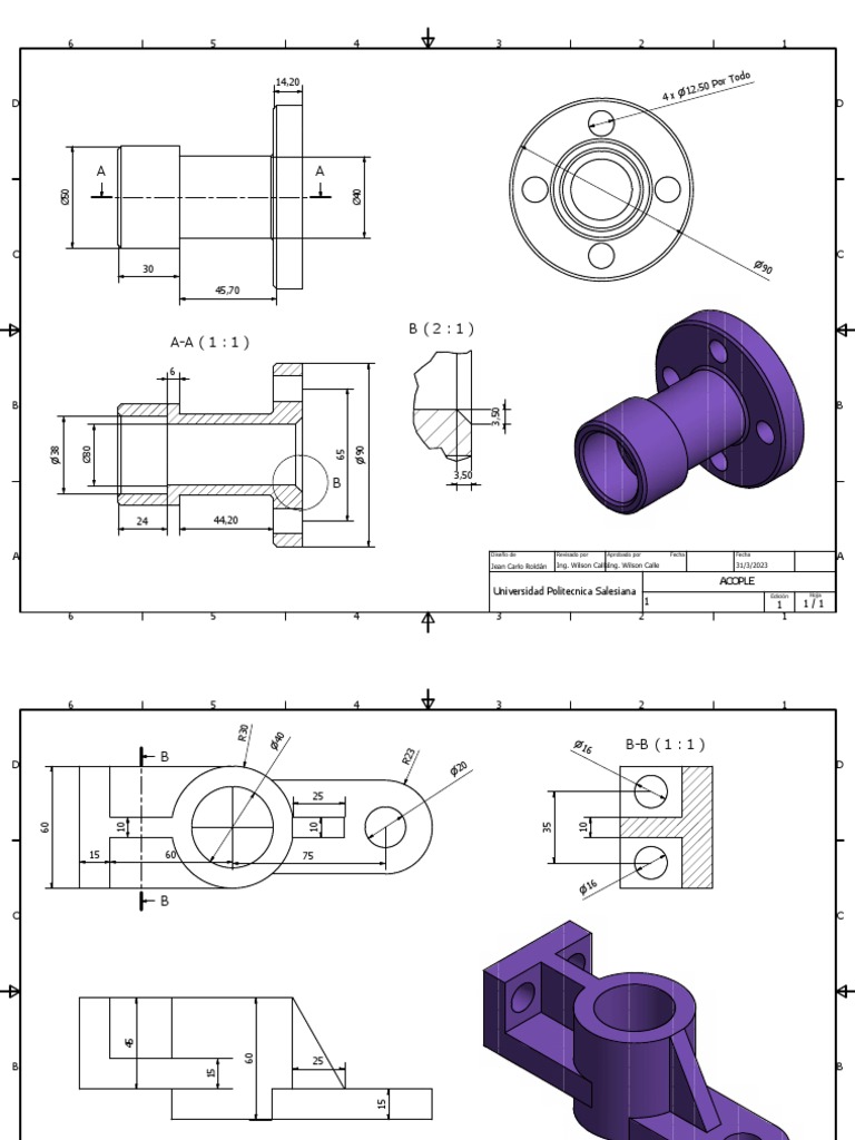 Modelado de Componentes Mecánicos | PDF