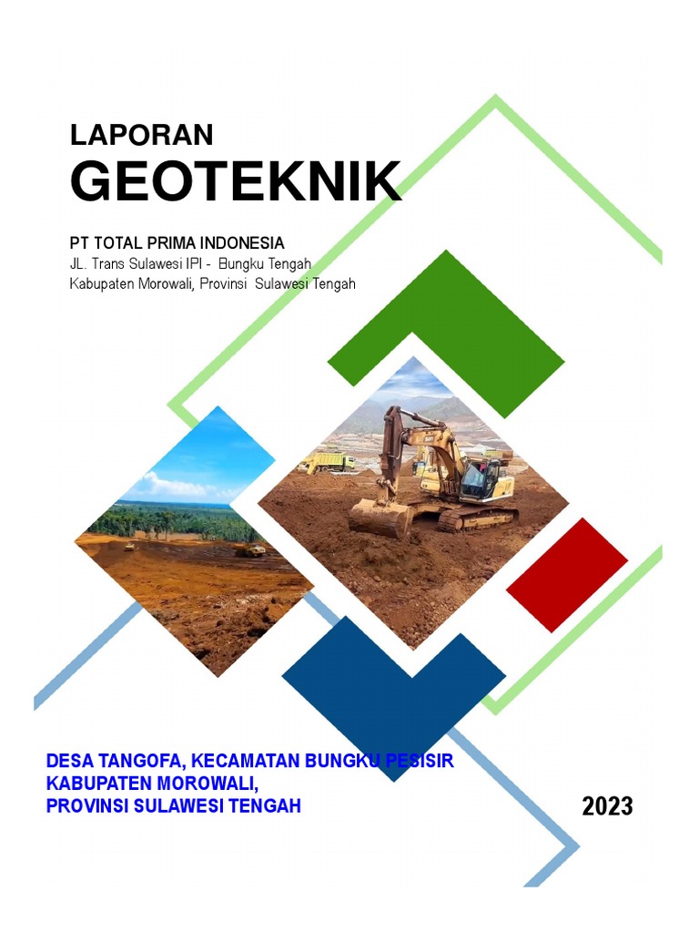 Studi Kelayakan Geoteknik Dan Hidrogeologi | PDF