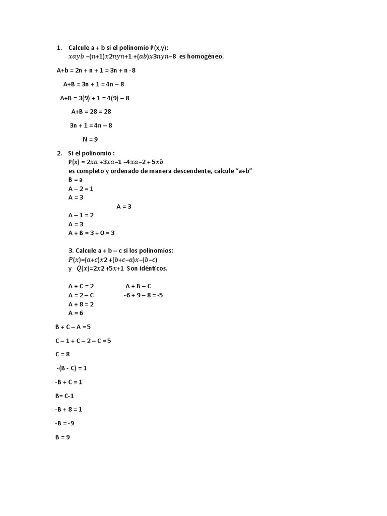 S08.s1 - Resolver Ejercicios | PDF | Álgebra abstracta | Álgebra