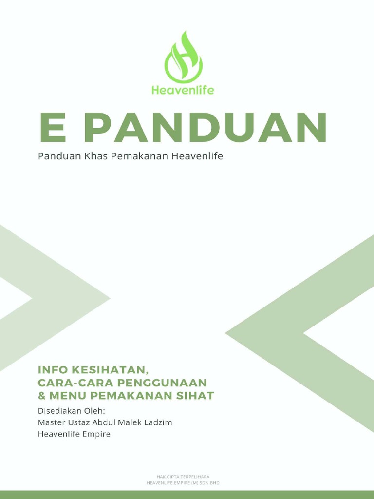 E Panduan-Heavenlife 2022 | PDF