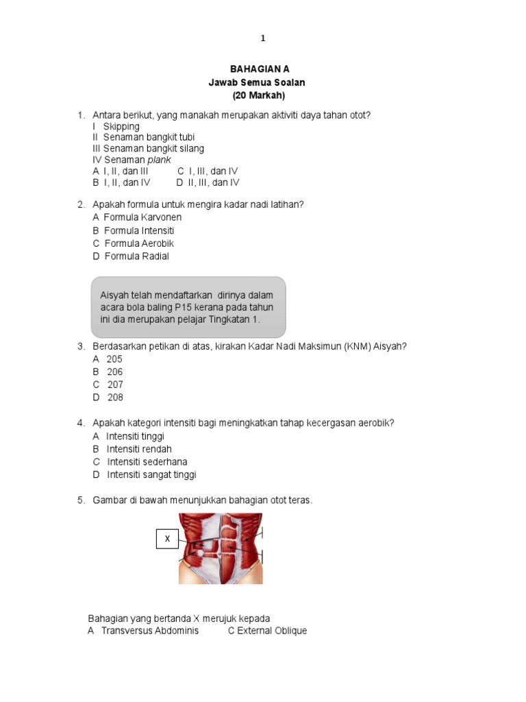 Soalan PJPK t1 | PDF