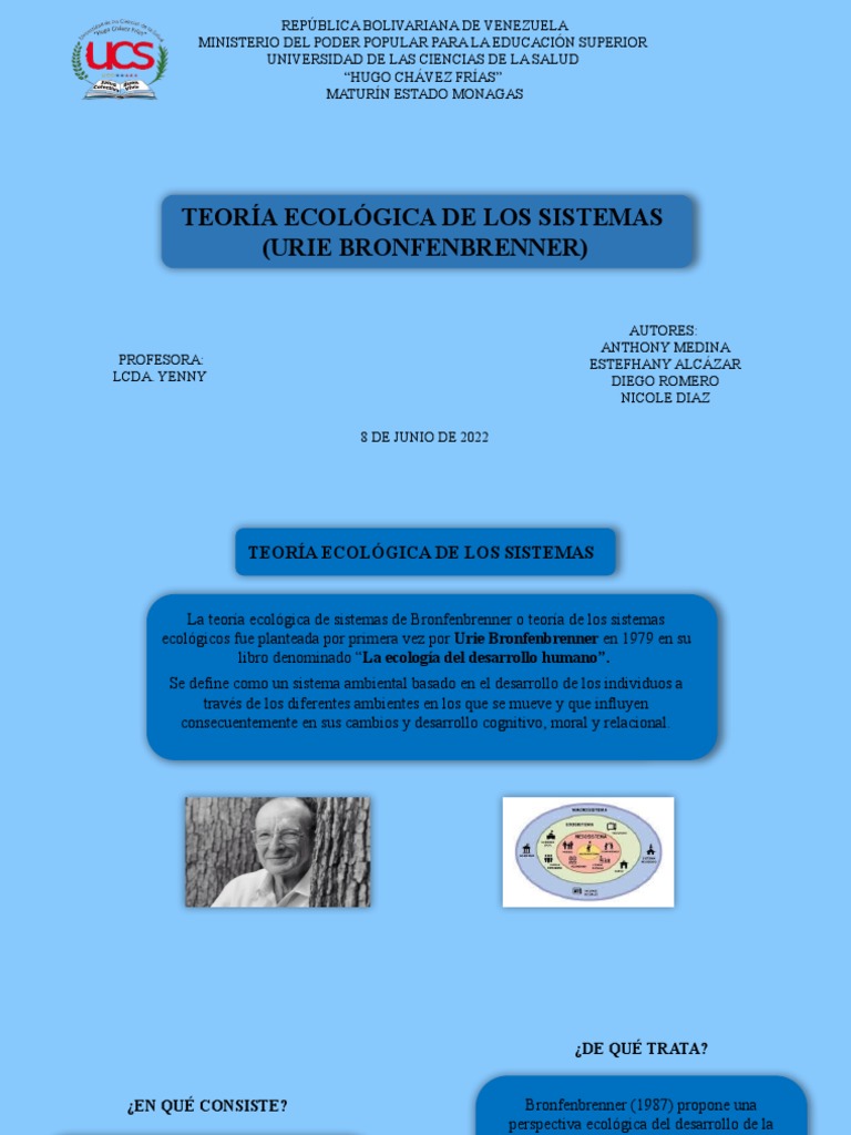 Teoria Ecologica de Sistemas | PDF | Ecología | Teoría